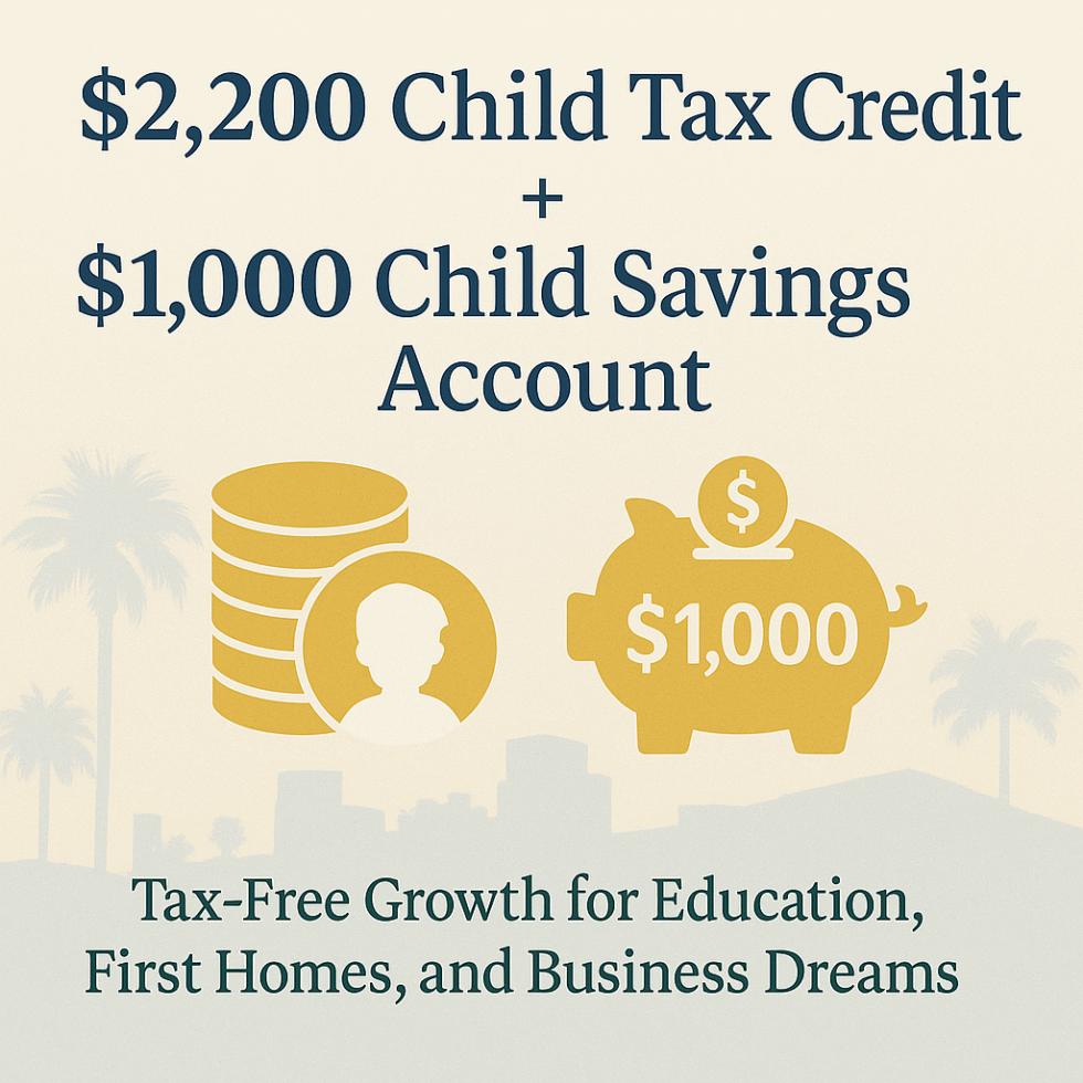 2025 Tax Law Changes: Bigger Child Tax Credit & New ‘Trump Accounts ...